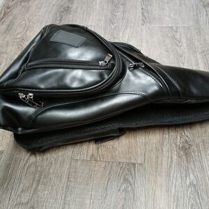 Loulou Bags | Bags | Loulu Large Unisex Sling Bag Faux Leather 3wx19l ...